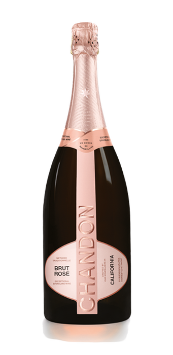 Brut Dry Sparkling Rosé Wine Magnum | Domaine CHANDON US